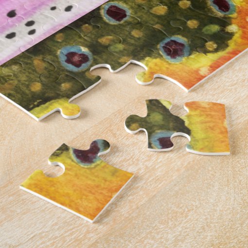 Trout Fishing Jigsaw Puzzle | Zazzle