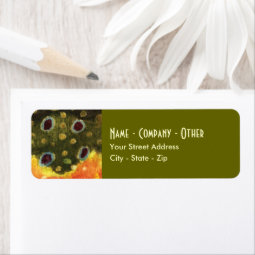 Trout Fly Fishing Label | Zazzle