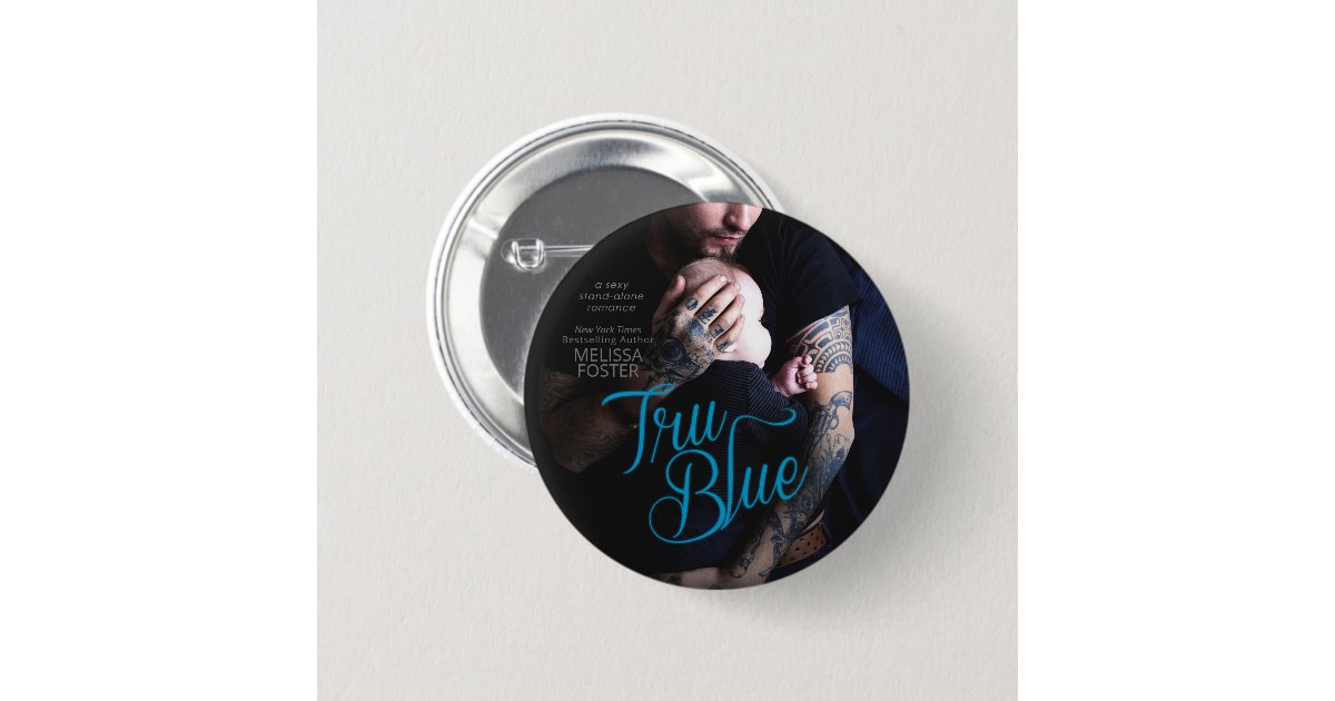 Tru Blue Button | Zazzle