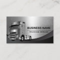 Truck Company Professional Transportation Driver Business Card | Zazzle