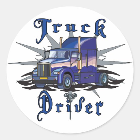 Trucker Stickers | Zazzle