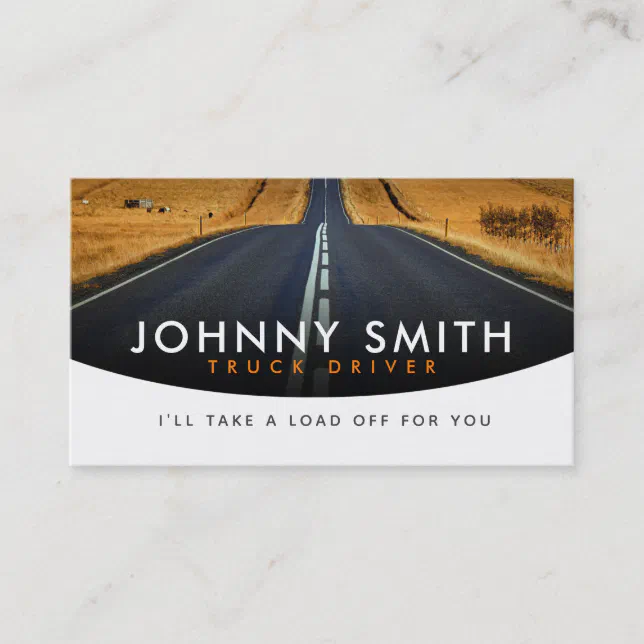 Truck driver Slogans Business Cards | Zazzle