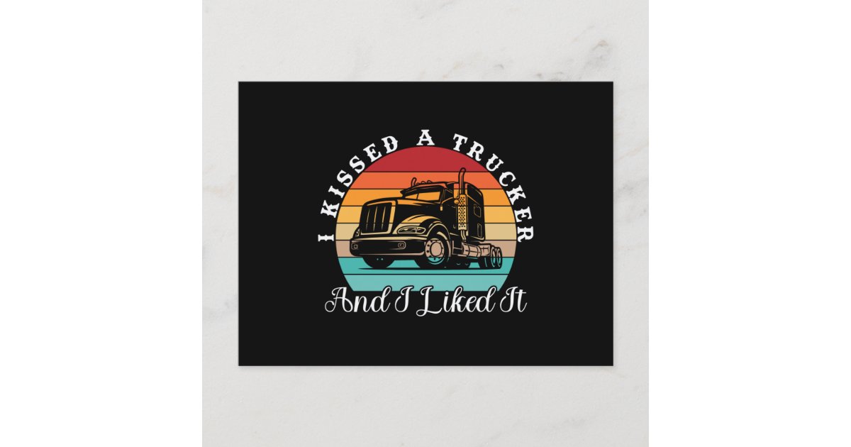 Truck Driver. Vintage Clothes 90s Postcard | Zazzle