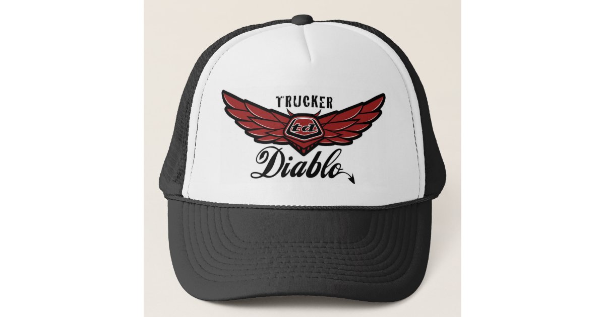 TRUCKER Diablo - TRUCKER HAT wow!!! | Zazzle