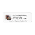 Trucking Address Labels | Zazzle
