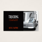 Truck Driver Trucking Firm Business Card | Zazzle.com
