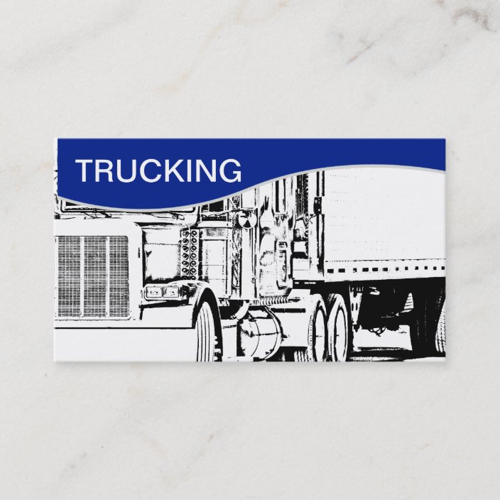 Trucking Business Card | Zazzle.com
