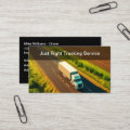 Trucking Service Professional Driver Business Card | Zazzle