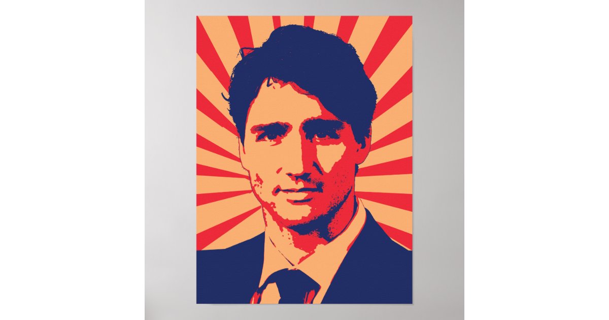 Trudeau Propaganda Poster | Zazzle