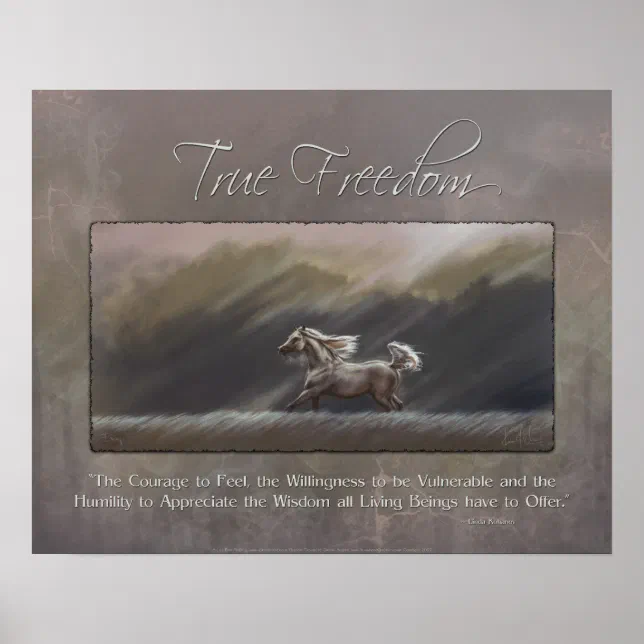 True Freedom Poster | Zazzle