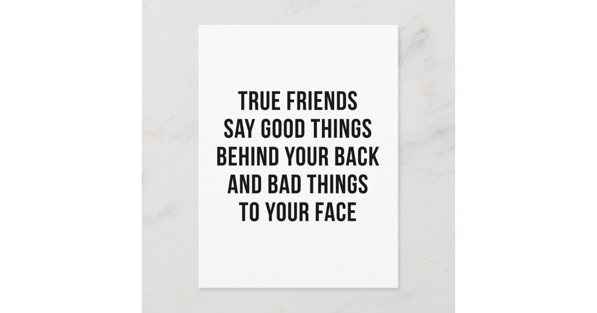 True Friends Postcard | Zazzle