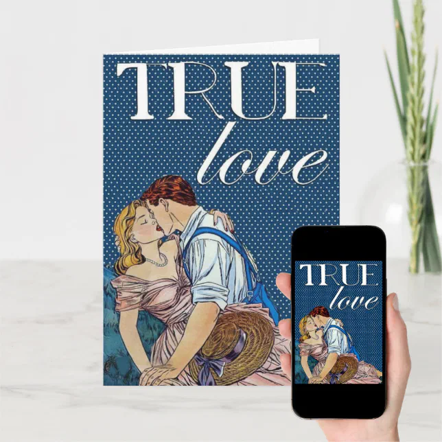 True Love Always and Forever Couple's Card | Zazzle