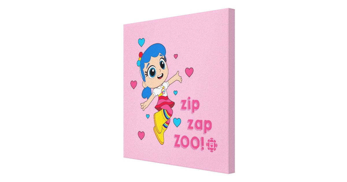 True - Zip Zap Zoo Canvas Print | Zazzle