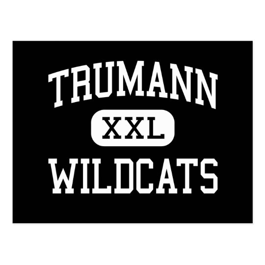 Trumann - Wildcats - High - Trumann Arkansas Postcard | Zazzle.com