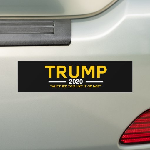 Trump 2020 Bumper Sticker | Zazzle