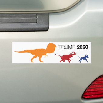 Trump 2020 Bumper Sticker | Zazzle