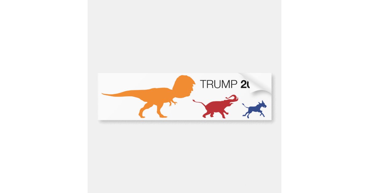 Trump 2020 Bumper Sticker | Zazzle