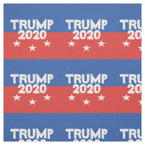 Trump Rocks Fabric | Zazzle
