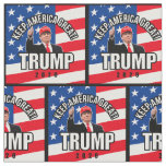 Bold Trump 2020 Pattern Fabric | Zazzle.com