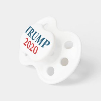 Trump 2020 pacifier | Zazzle
