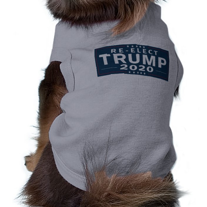 Trump 2020 Pet Support Shirt | Zazzle.com