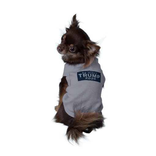 Trump 2020 Pet Support Shirt | Zazzle