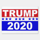 "Pro-America, Anti-Trump" yard sign | Zazzle.com