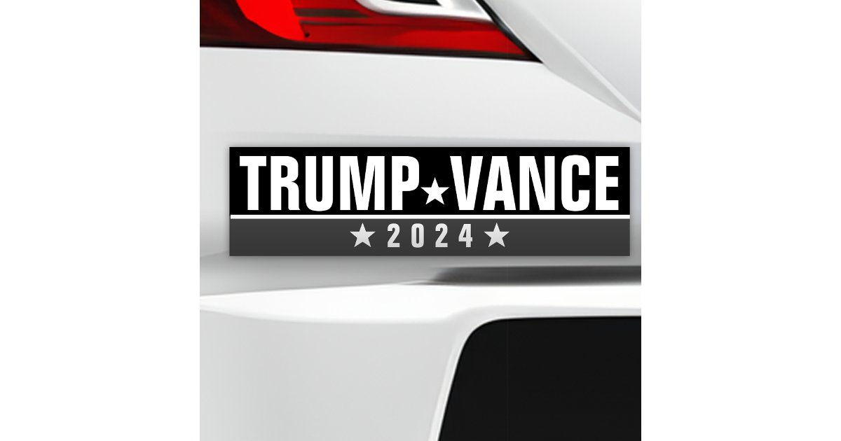TRUMP 2024 BUMPER STICKERS | Zazzle