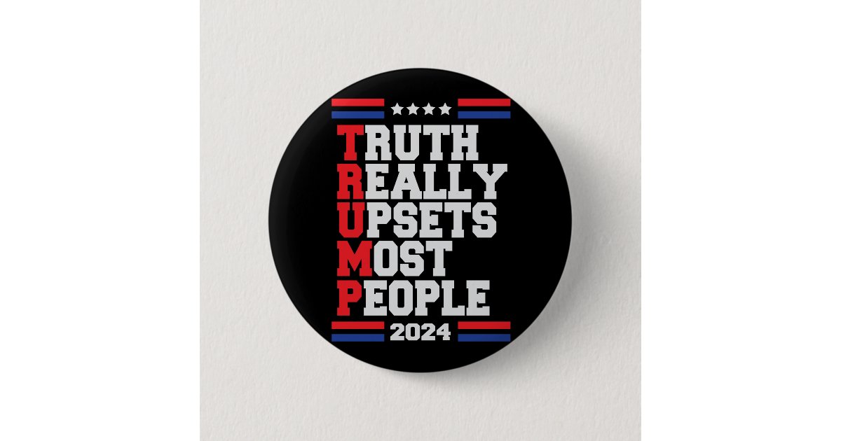 Trump 2024 button | Zazzle