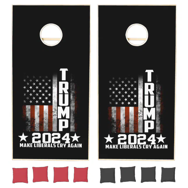 Trump 2024 cornhole set | Zazzle