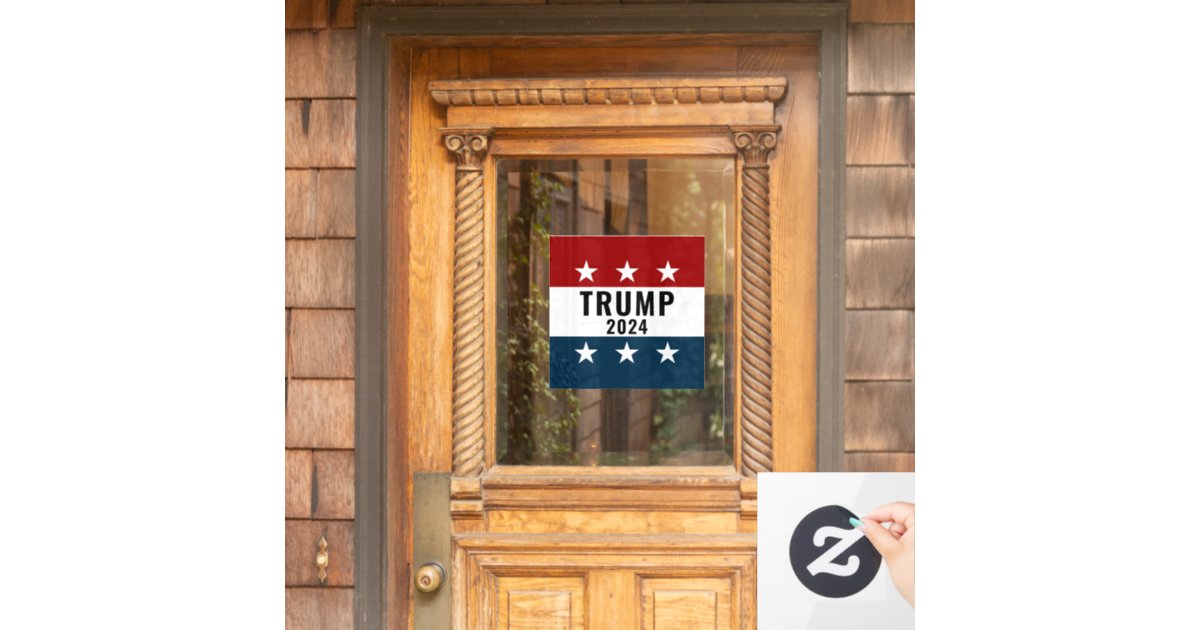 Trump 2024 Decal | Zazzle