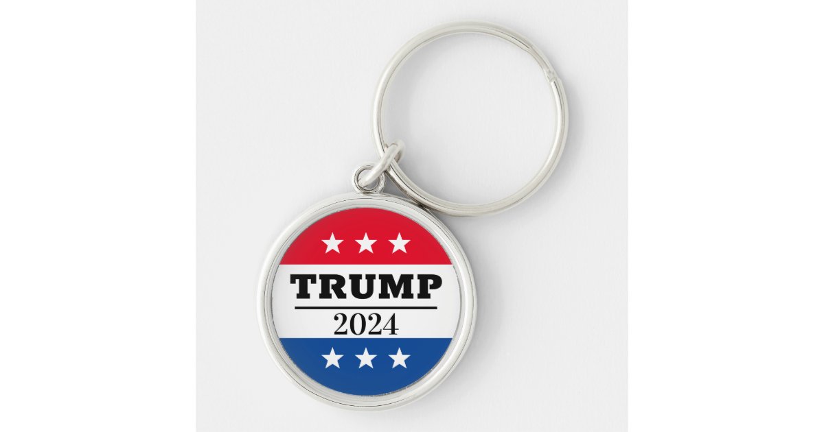 TRUMP 2024 KEYCHAIN | Zazzle