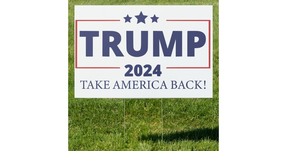 Trump 2024 Signs And Posters Tally Paolina