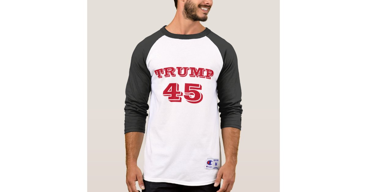 "Trump 45" President Donald J. Trump T-Shirt | Zazzle