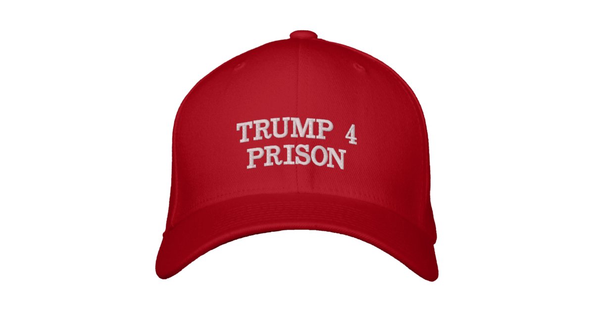 TRUMP 4 PRISON CAP | Zazzle