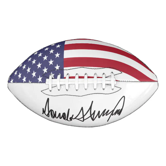 Trump American President 2016 Campaign Football | Zazzle