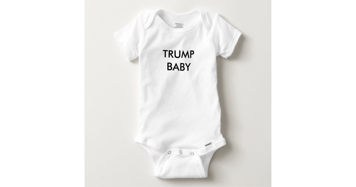 TRUMP BABY shirt | Zazzle.com