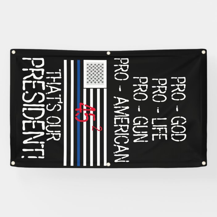 Trump Banner | Zazzle.com