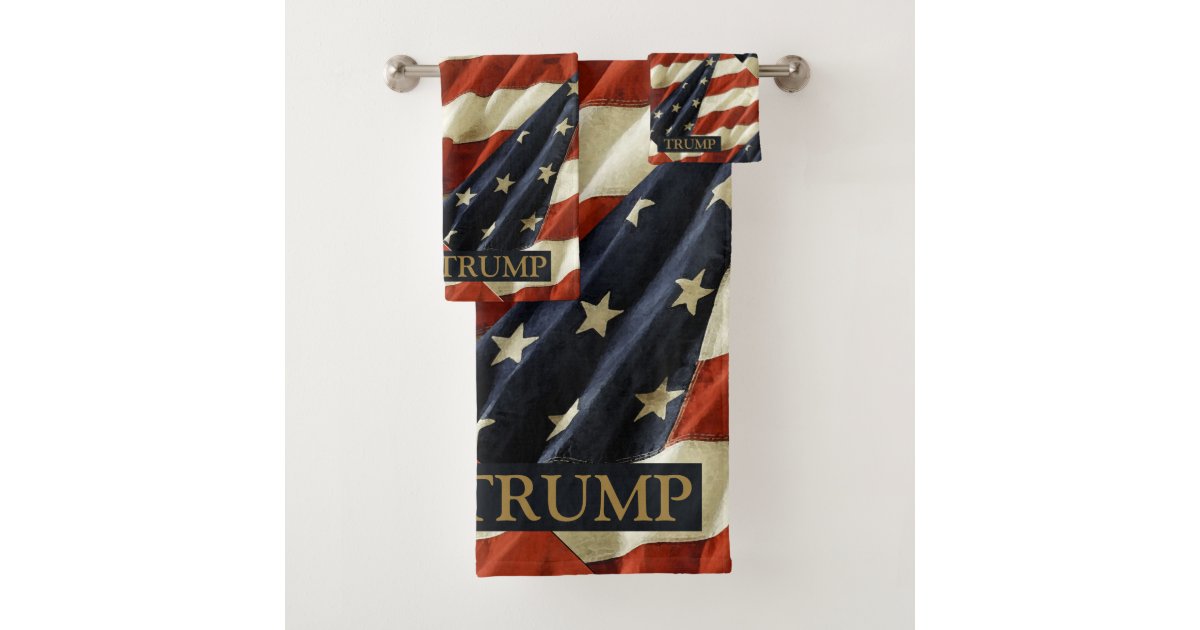 TRUMP BATH TOWEL SET | Zazzle