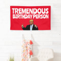 TRUMP BIRTHDAY PARTY BANNER | Zazzle