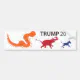 Trump Centipede Nimble Bumper Sticker | Zazzle