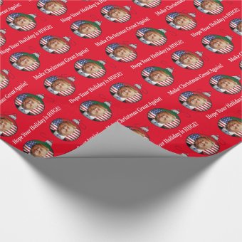 Trump for Christmas Wrapping Paper | Zazzle