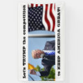 Trump for President 2020 Banner | Zazzle