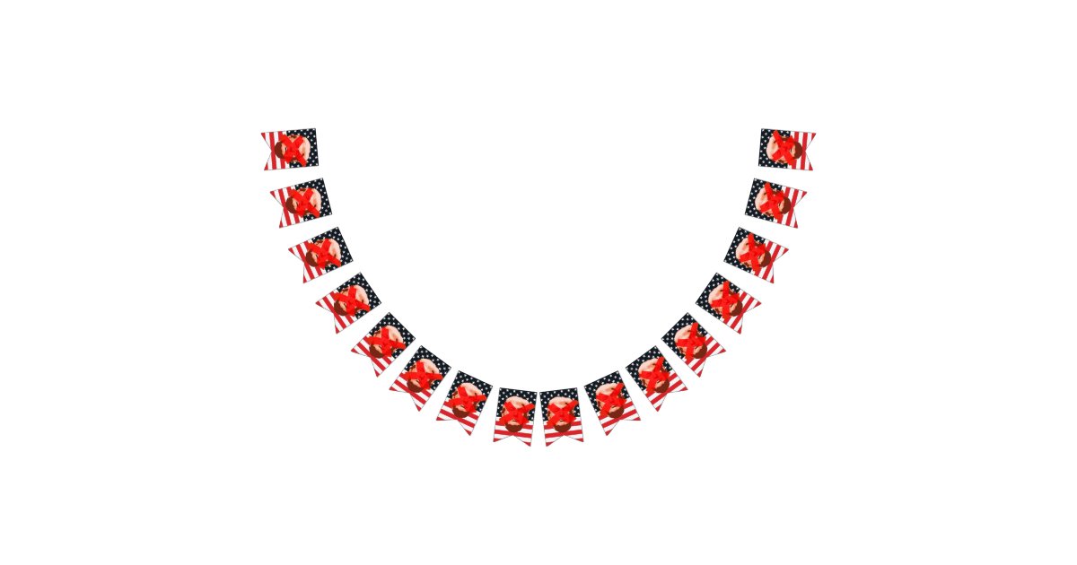 Trump Impeachment Party Bunting Flags | Zazzle