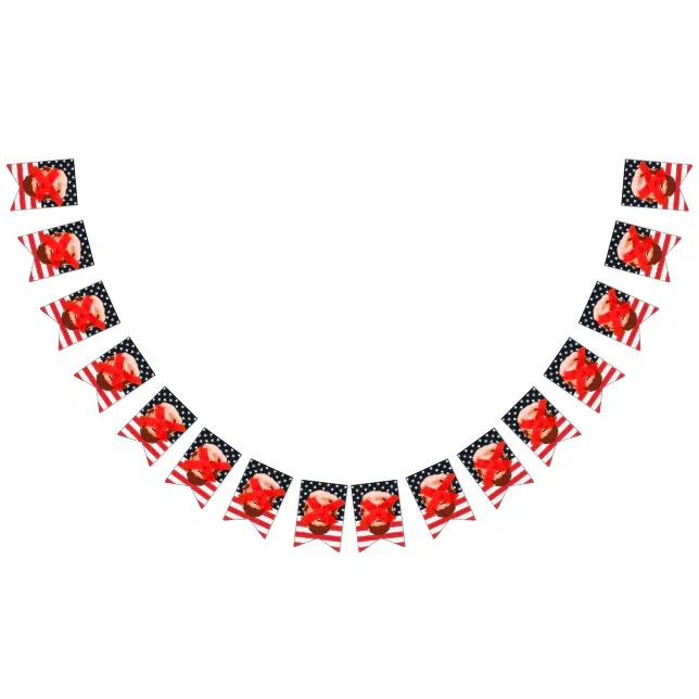 Trump Impeachment Party Bunting Flags | Zazzle