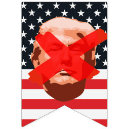 Trump Impeachment Party Bunting Flags | Zazzle