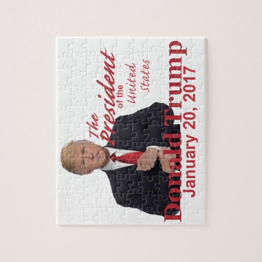 TRUMP Inauguration Jigsaw Puzzle | Zazzle.com