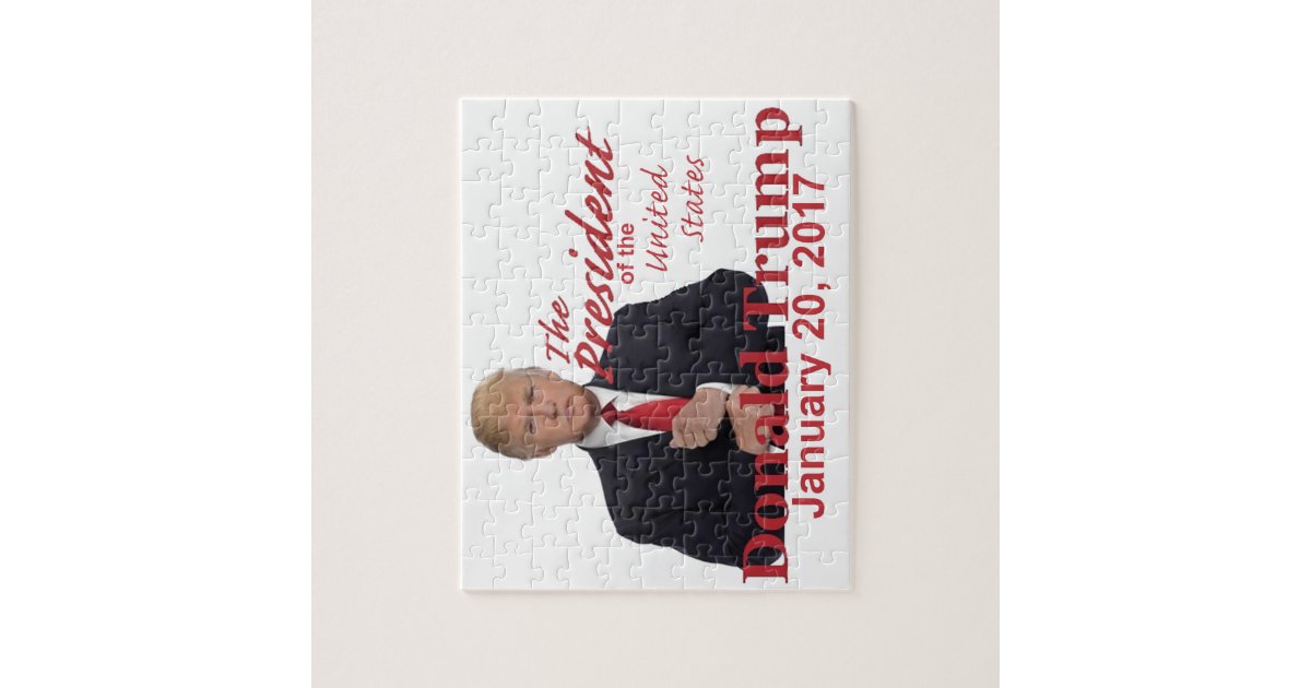 TRUMP Inauguration Jigsaw Puzzle | Zazzle