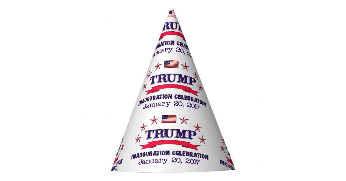Trump Inauguration Party Hat | Zazzle