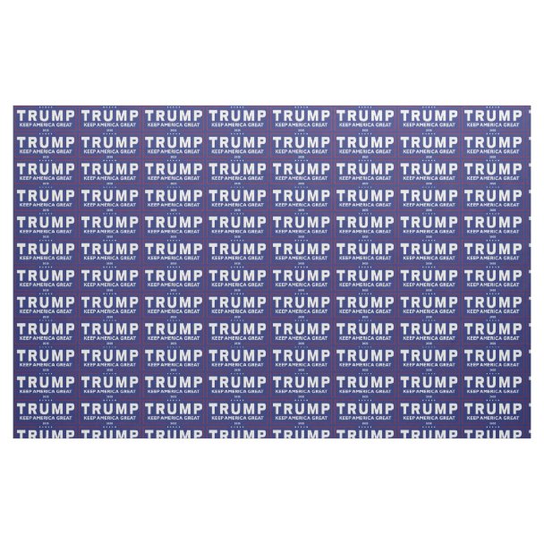 TRUMP 2020 PENCE 2024 FABRIC | Zazzle